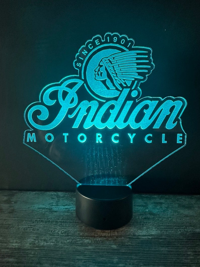 Indian Motorcycle Led Light - Etsy