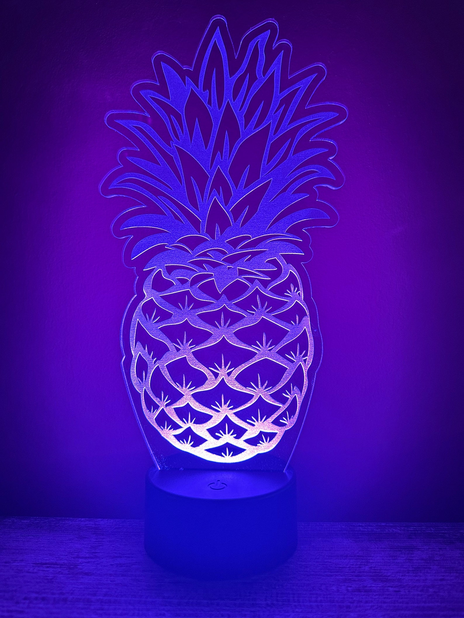 Pineapple Led Light - Etsy