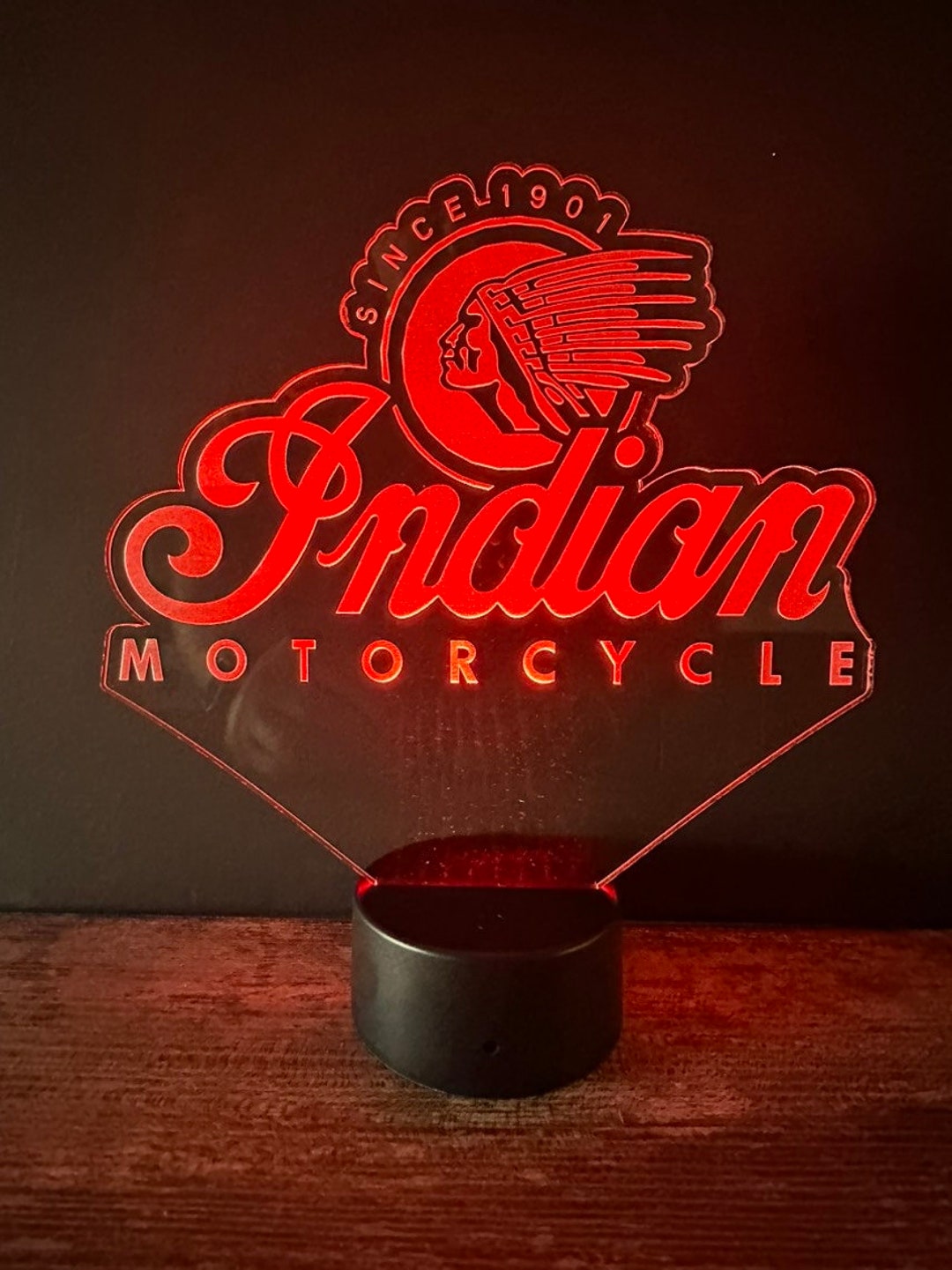 Indian Motorcycle Led Light - Etsy