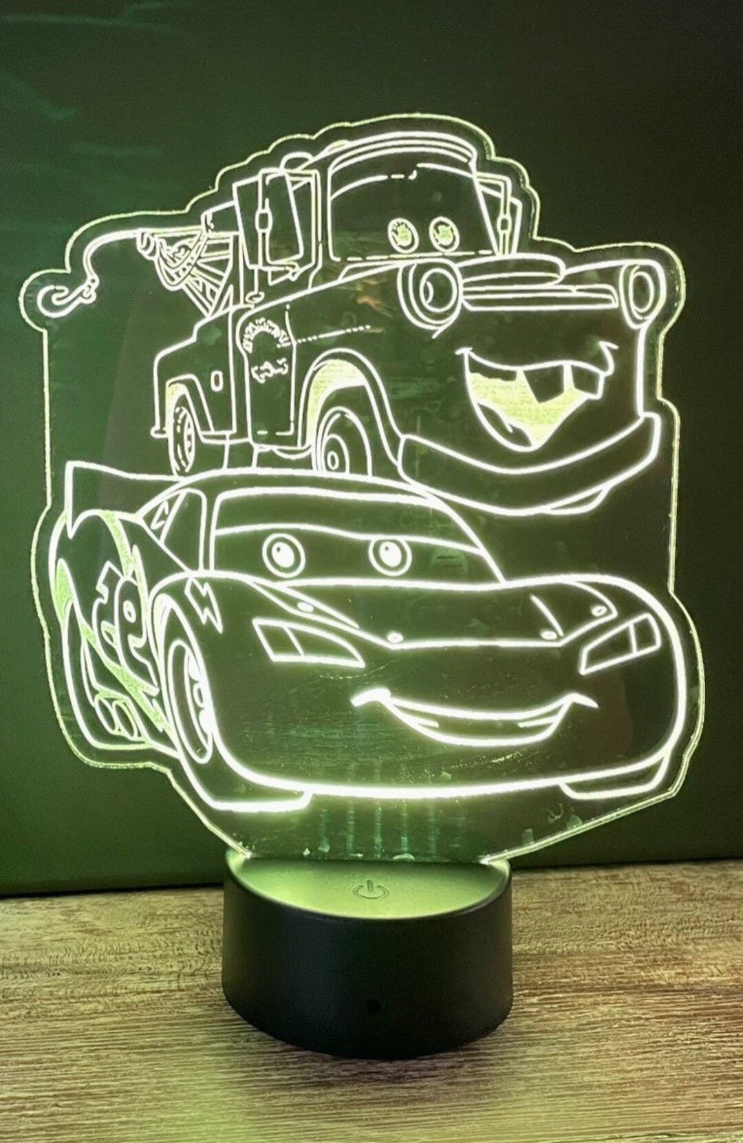 Lighting Mcqueen Night Light - Etsy