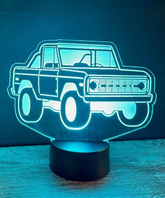 Ford Bronco Night Light - Etsy