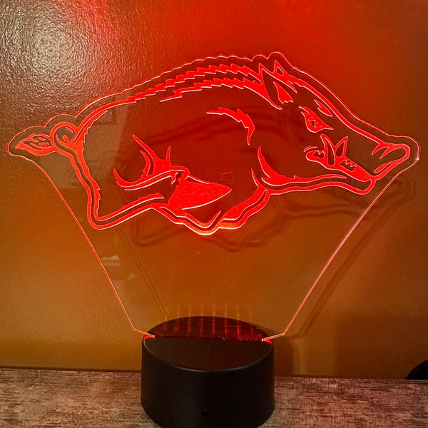 Razorback Sign - Etsy