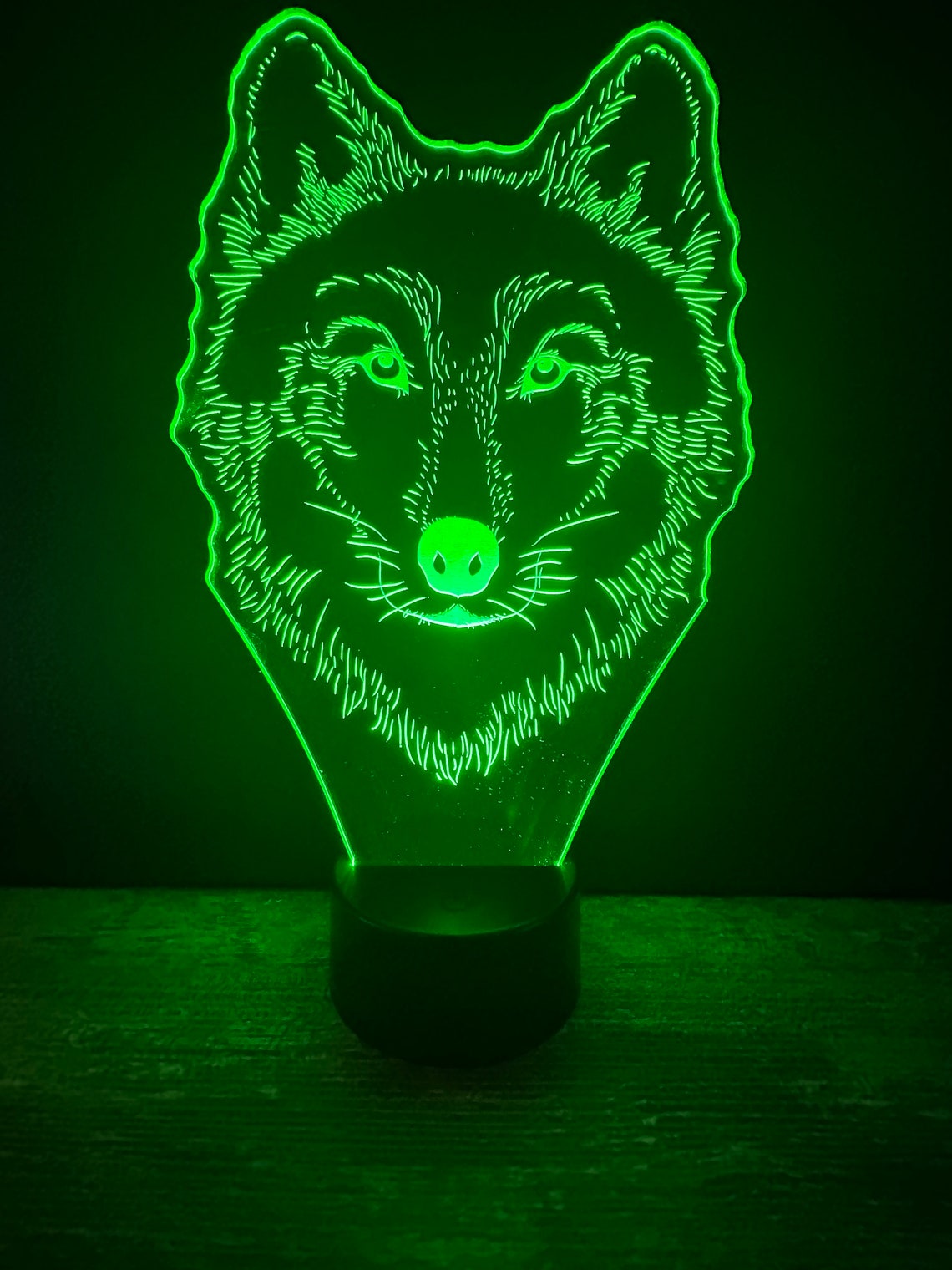 Wolf LED Light - Etsy