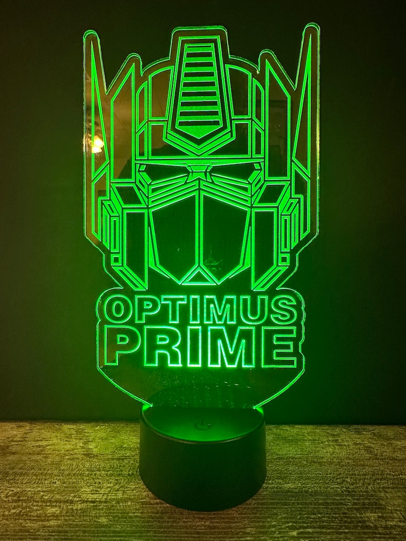 Optimus Prime LED Light - Etsy