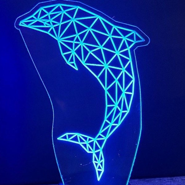 Dolphin Night Light - Etsy