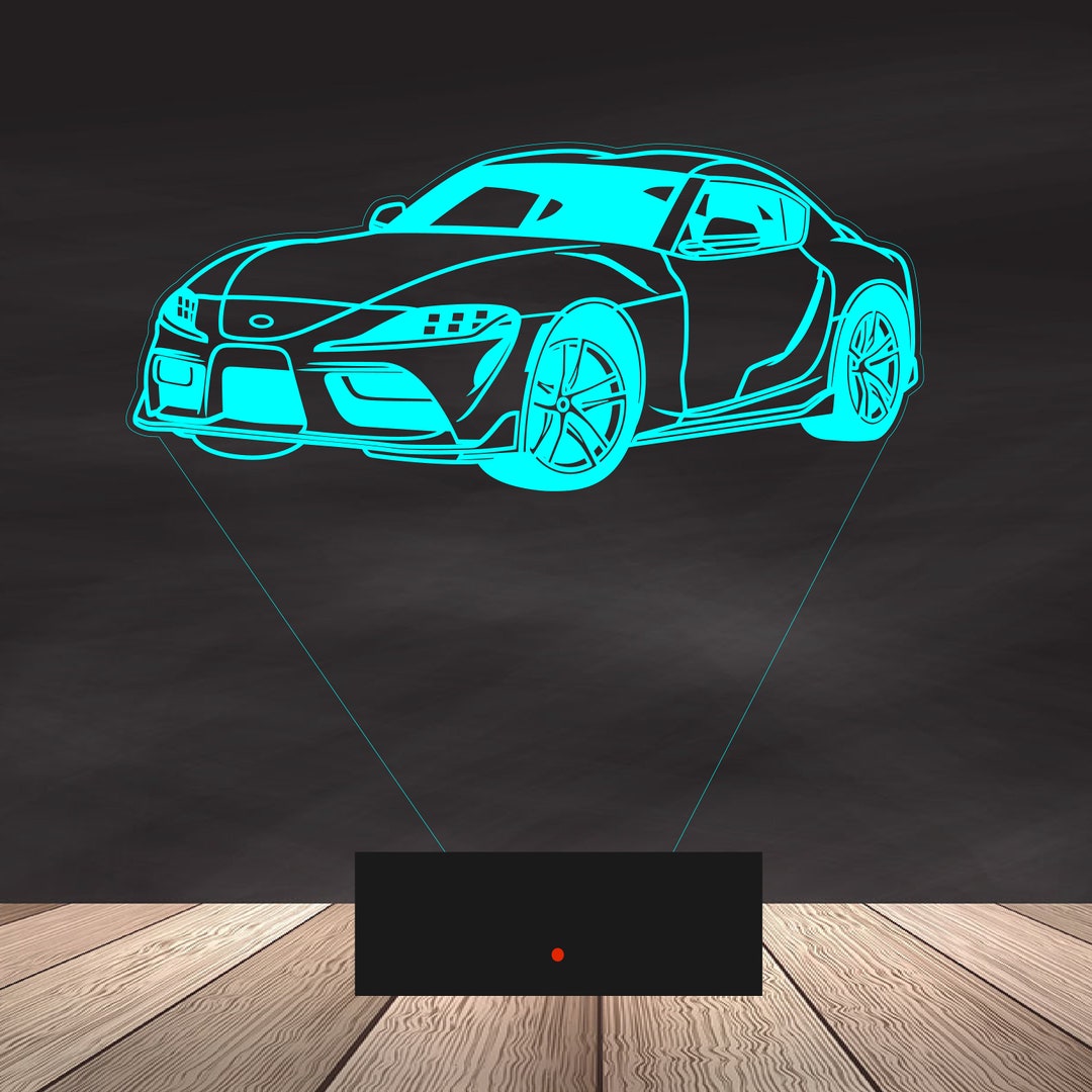 Toyota Supra 2021 Customizable LED Light - Etsy