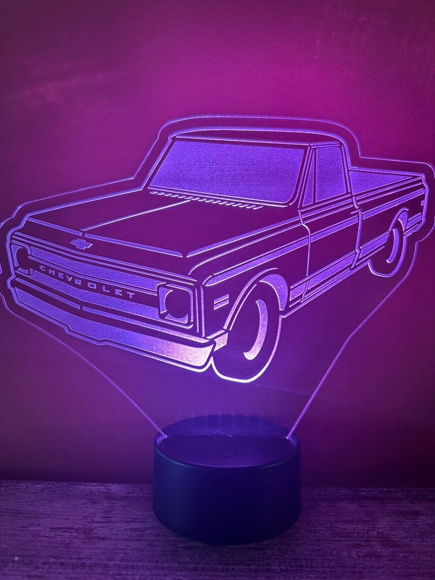 Chevy Truck Night Light - Etsy