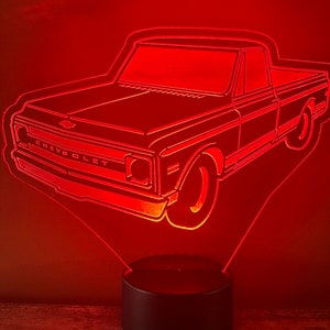 Chevy Truck Night Light - Etsy
