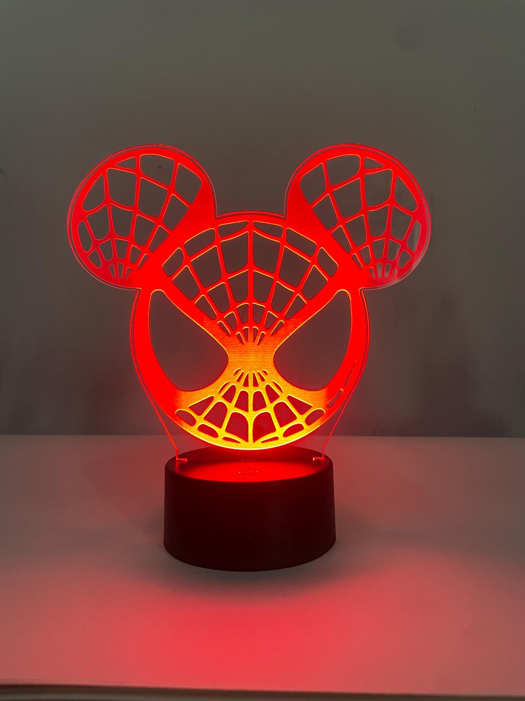 Spider Webbed Mouse LED Light - Etsy