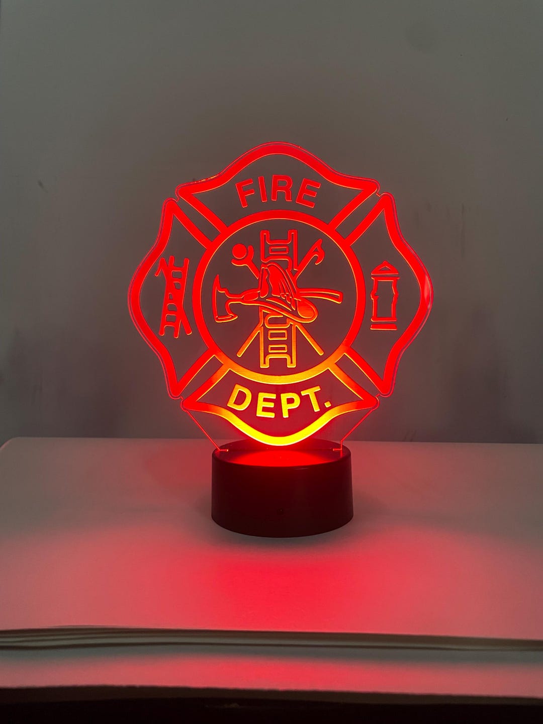 Fire Fighter LED Light - Etsy