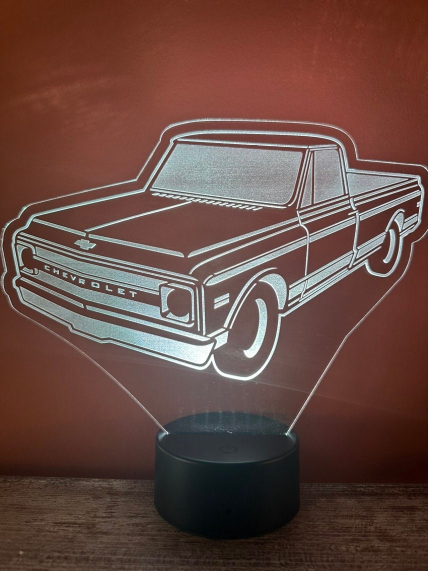 Chevy Truck Night Light - Etsy