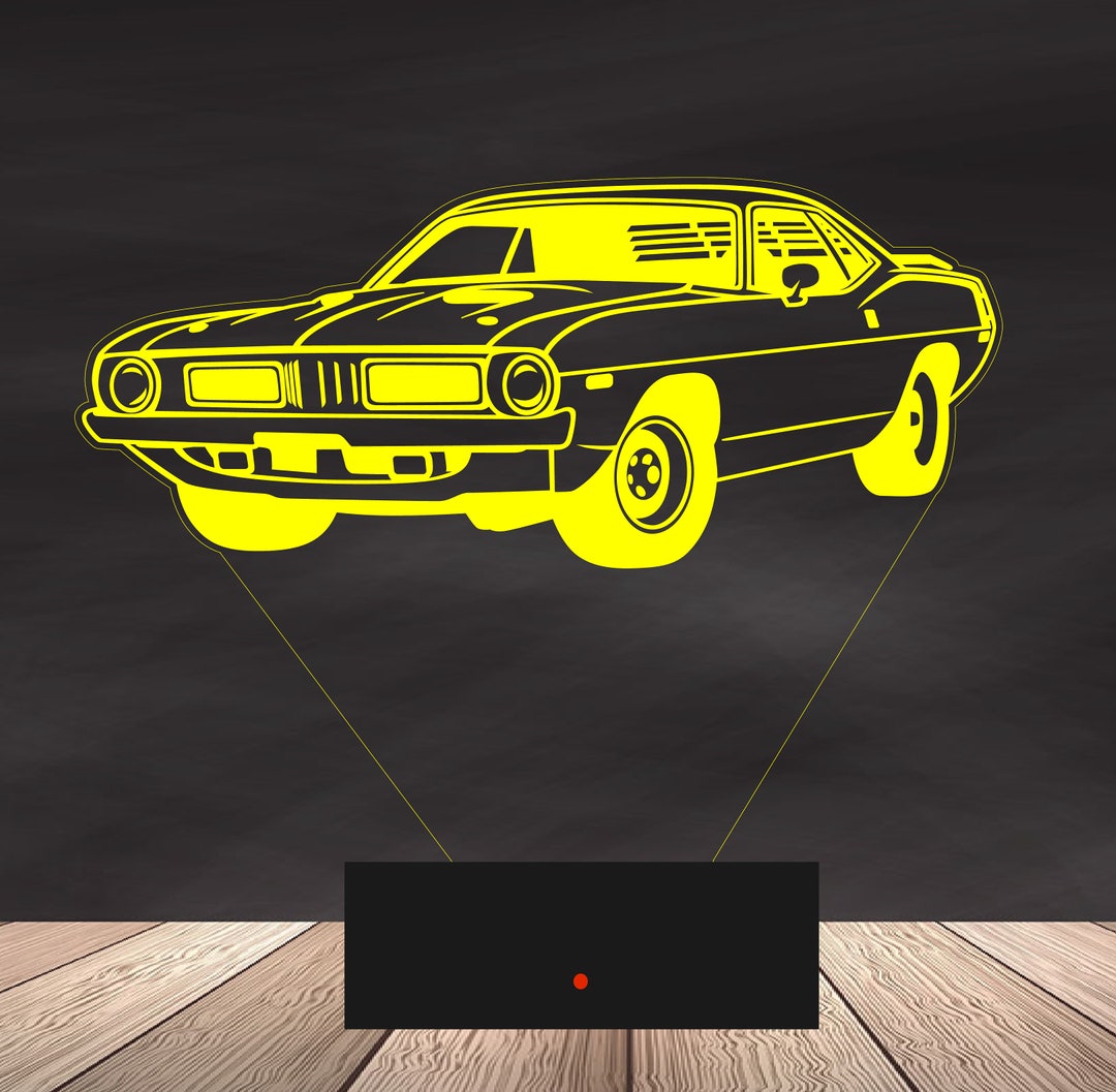Plymouth Cuda 70 71 Customizable LED Light - Etsy