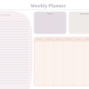 Printable Planner Bundle Monthly, Weekly, & Daily Planner With 12 BONUS ...