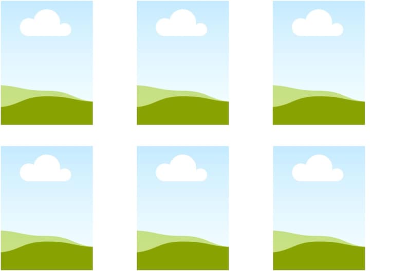 DIY Passport Photo Template: Print Easily Through Any Print - Etsy