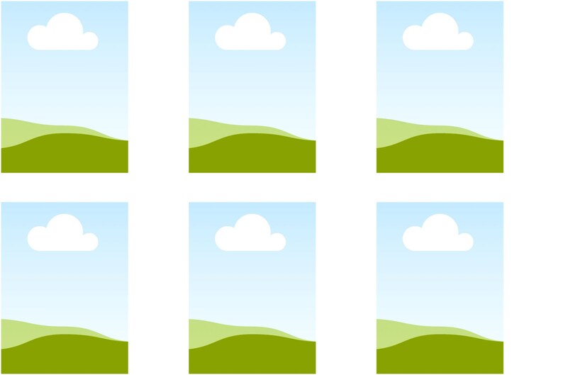 DIY Passport Photo Template: Print Easily Through Any Print - Etsy