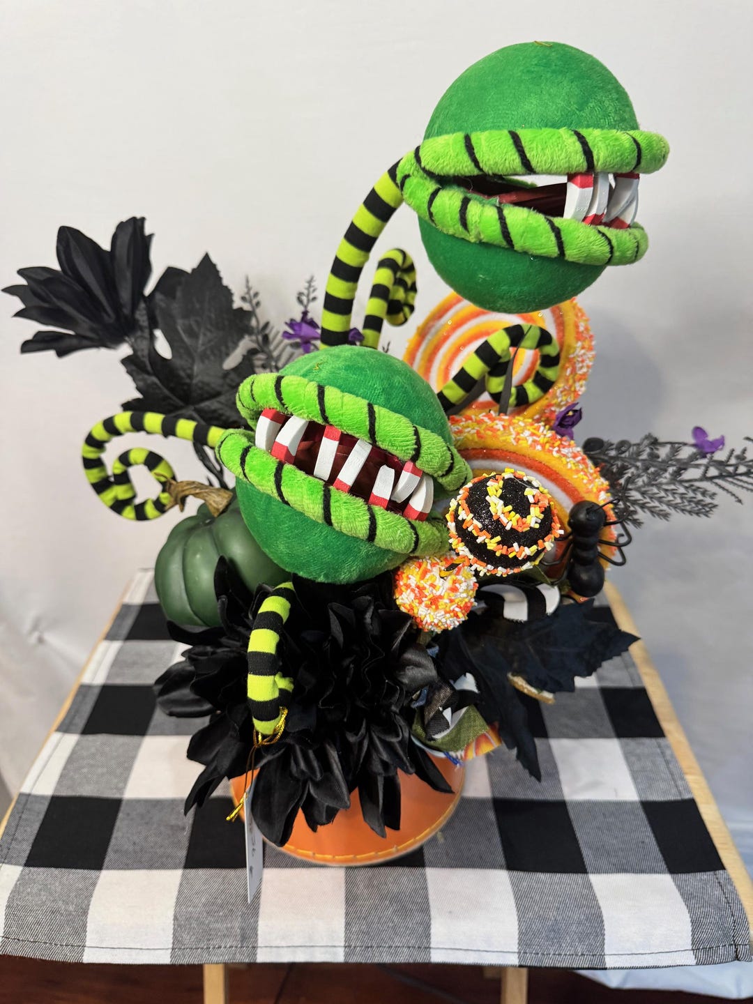 Spooky Trap, Carnivorous Plant, Halloween Centerpiece, Party ...