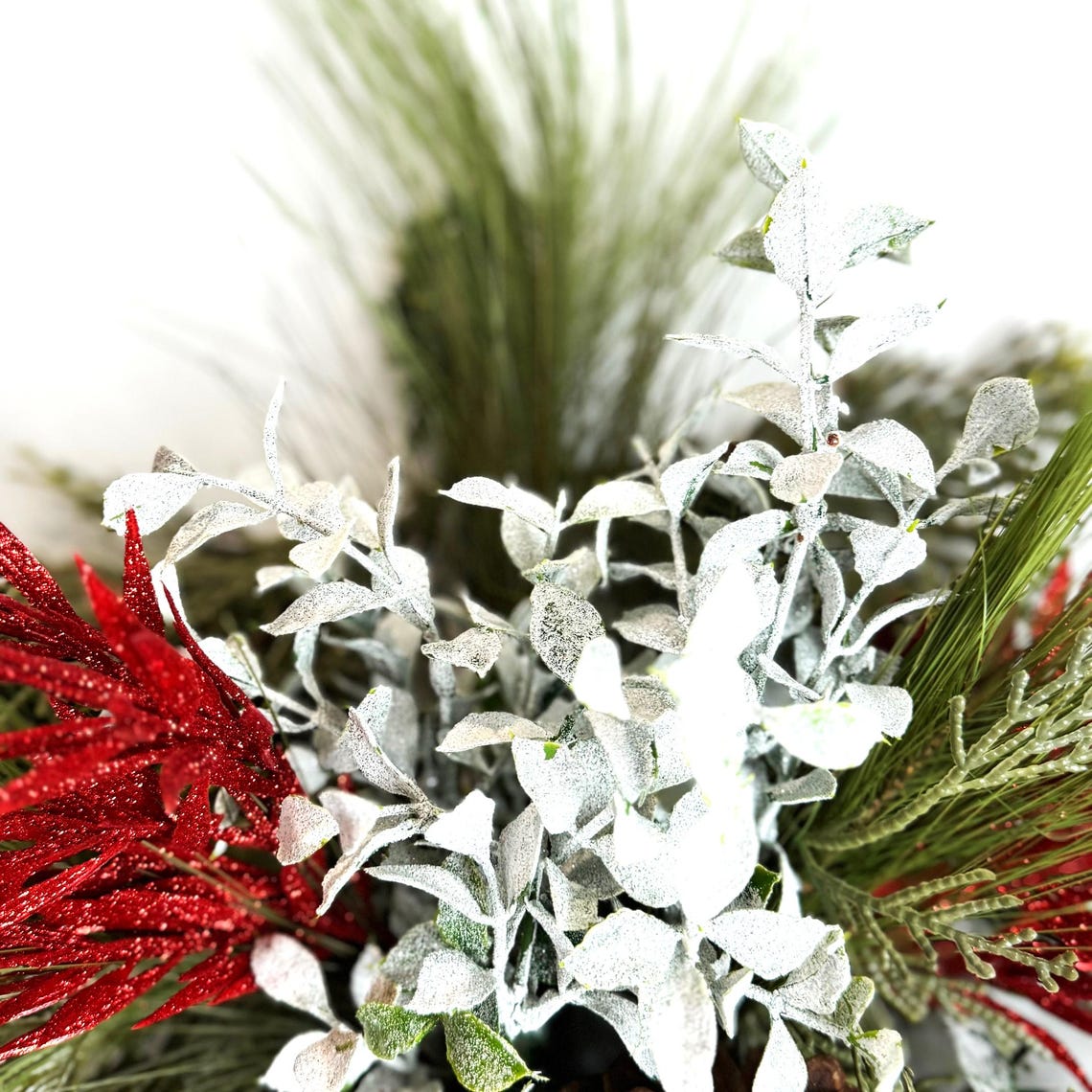 Pinecone Christmas Swag: Rustic Holiday Door Decor - Etsy