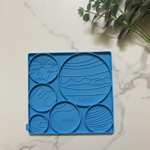 Planet Wall Mold | Solar System Planet Coaster Mold | Earth, Jupiter ...