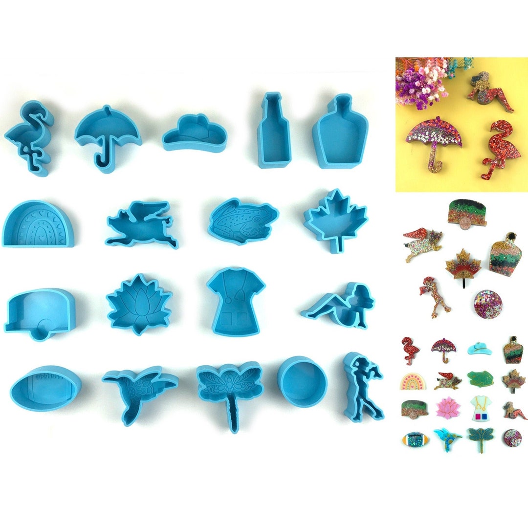 Umbrella Pig Lotus Flamingo Weed Leaf Molds for Aroma - Etsy