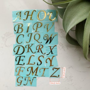 2.4 Cm Large Alphabet Letter Sticker - Etsy
