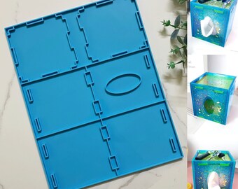 Silicone Tissue Box Mold - Etsy