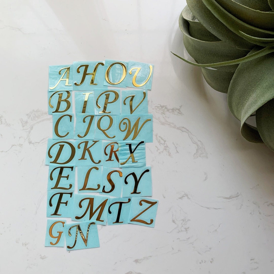 2.4 Cm Large Alphabet Letter Sticker - Etsy
