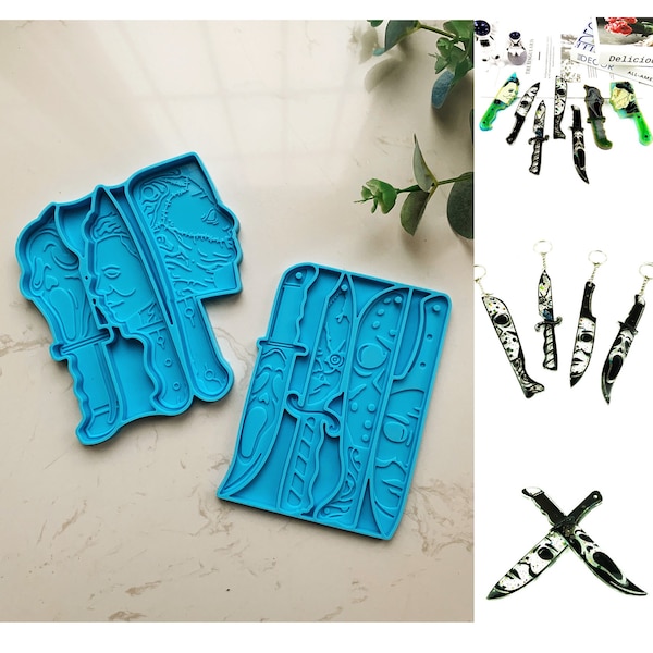 Knife Resin Molds - Etsy