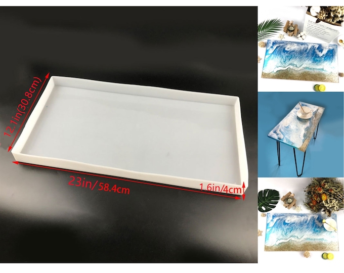 Smooth Surface Writing Board Silicone Mold for Resin Craft-drawing ...