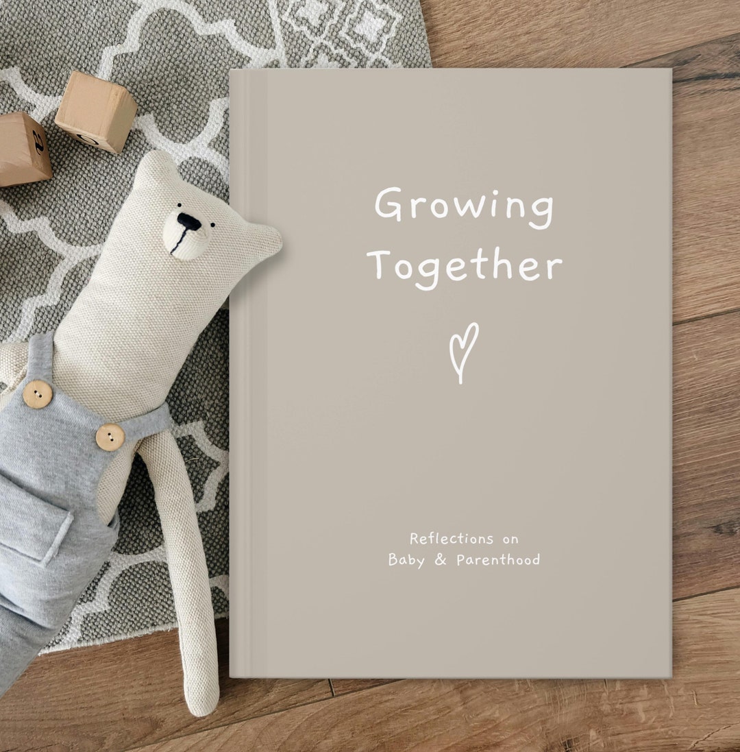 Personalized Baby Milestone Journal for New Parents, Hardcover ...