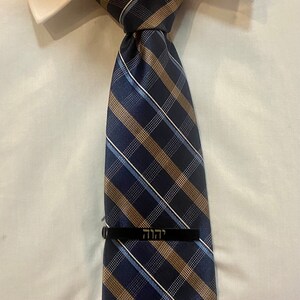 Custom Engraved Metal Tie Clip JW Best Life Ever Tie Bar JW Brother ...