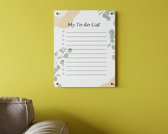Acrylic Dry Erase, to Do List, Acrylic to Do List, Acrylic to Do List ...