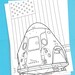 Spacex Coloring Pages, Printable Colouring Sheets, Digital Download ...