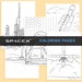 Spacex Coloring Pages, Printable Colouring Sheets, Digital Download ...