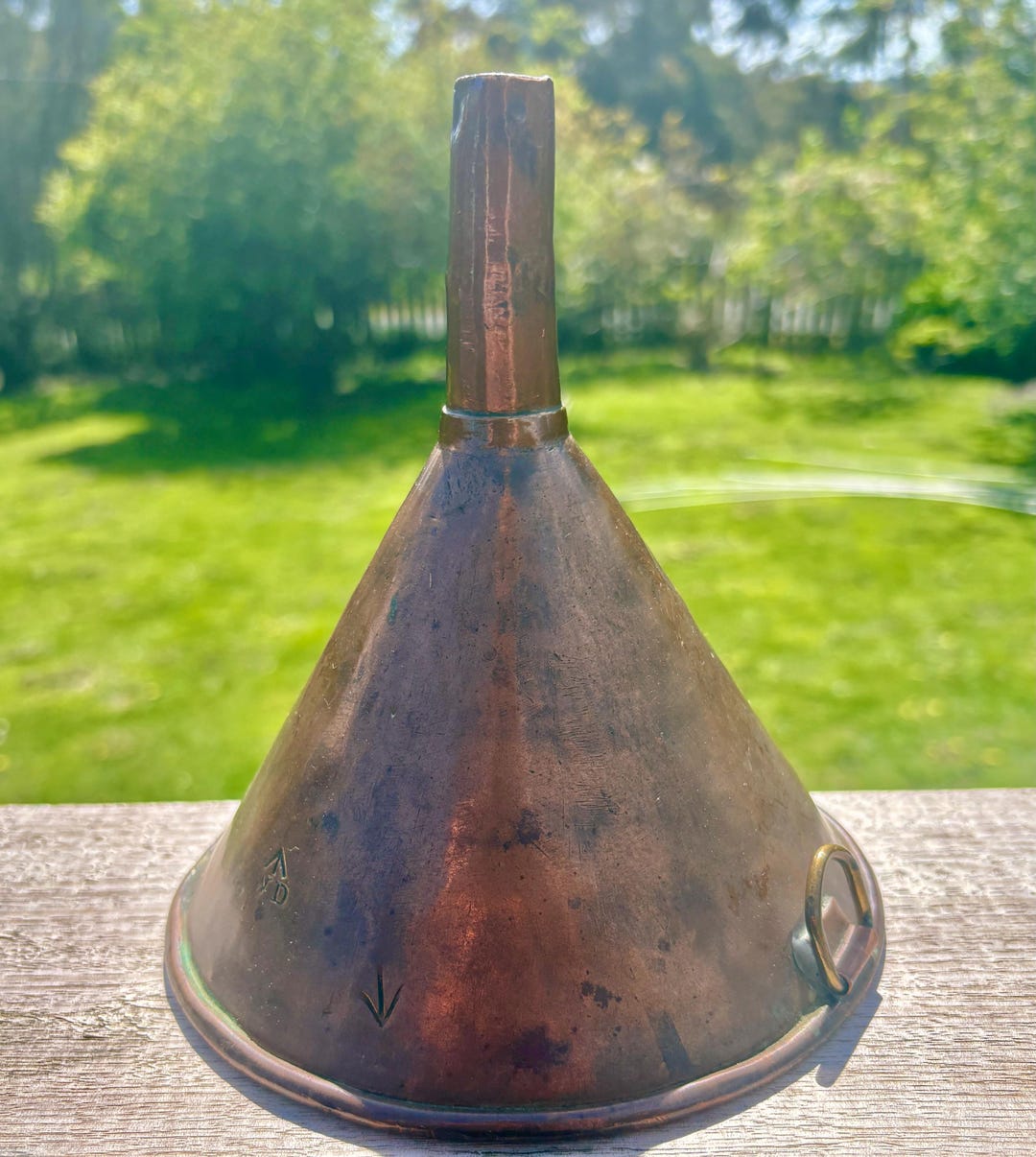 Antique WWI Copper Funnel Broad Arrow WD British Military C1900 War ...