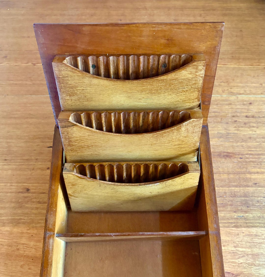 Vintage Italian Cigar/cigarette Box | Circa 1900s Wooden Humidor ...