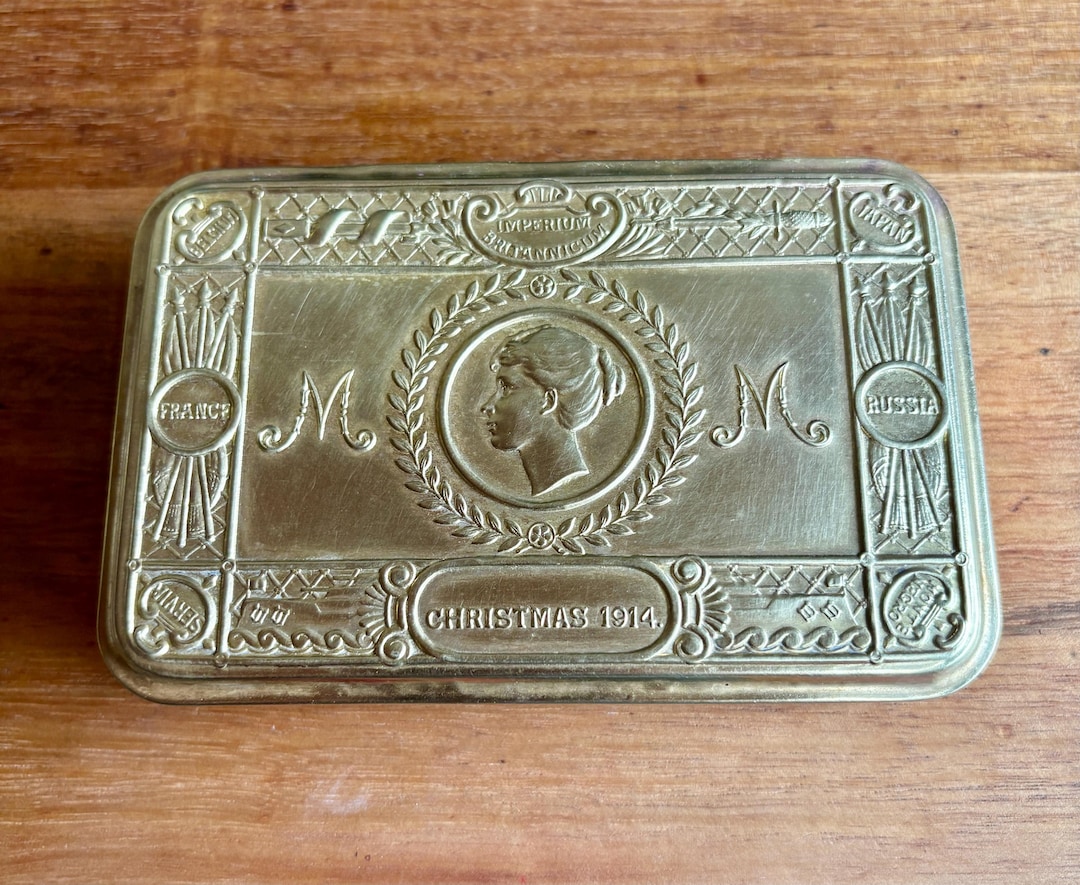WW1 Tin Gifted to Military Troops for Christmas 1914 From Princess Mary ...