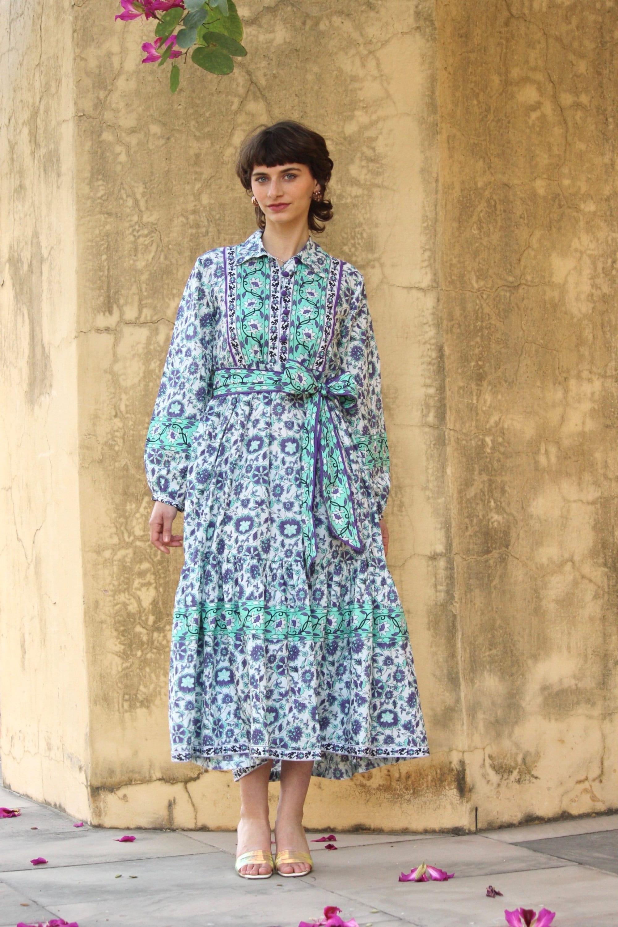 Block Print Dress, Women Dress, Cotton Dress Summer Dress Women, Floral ...