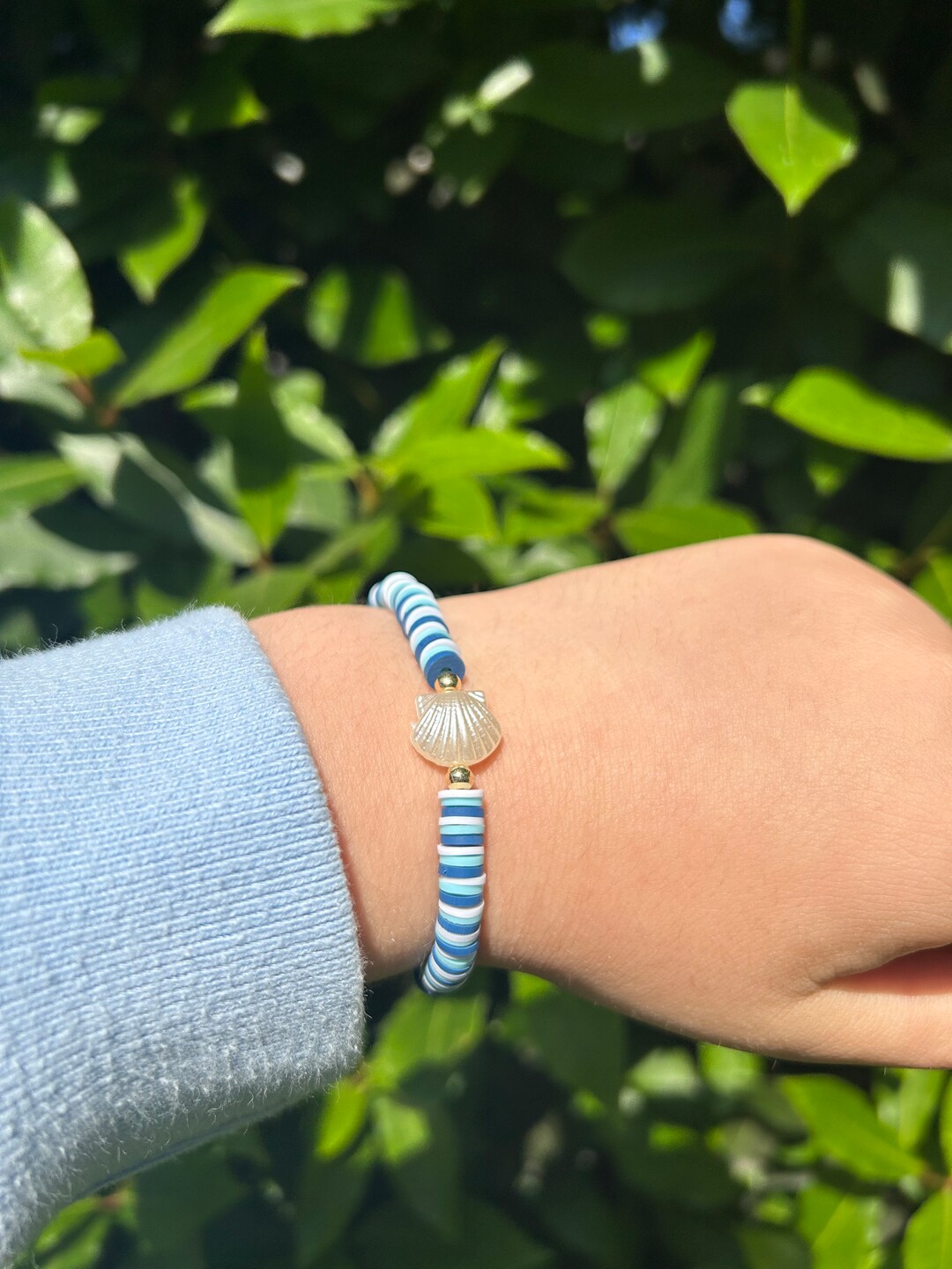 The Ocean Waves Bracelet, Cute Summer Bracelet, Coconut Girl Bracelet ...
