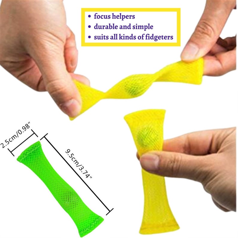 Marble Maze Fidget Sensory Mat and Mesh Fidget Toys Set - Etsy