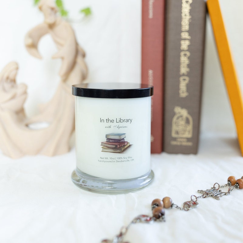 Library Candle - Etsy