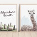 Colorful Safari Animal Print, Set of 12, Bright Colorful Nursery Art ...