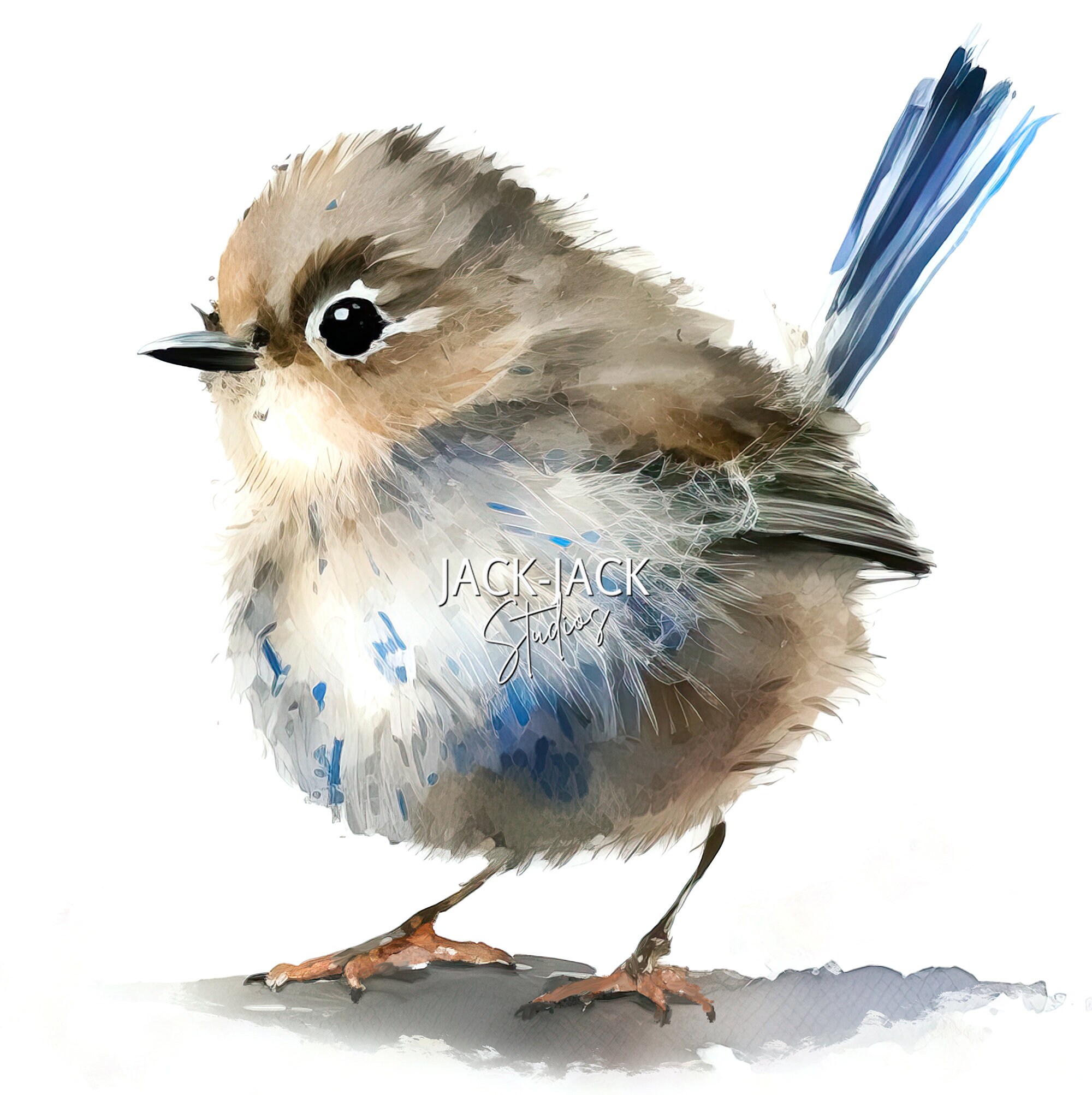 Cute Baby Bird Nursery Art, Set of 3, Watercolor Birds - Nursery Decor ...