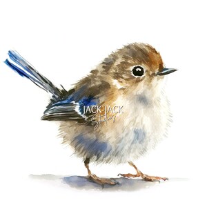 Cute Baby Bird Nursery Art, Set of 3, Watercolor Birds - Nursery Decor ...