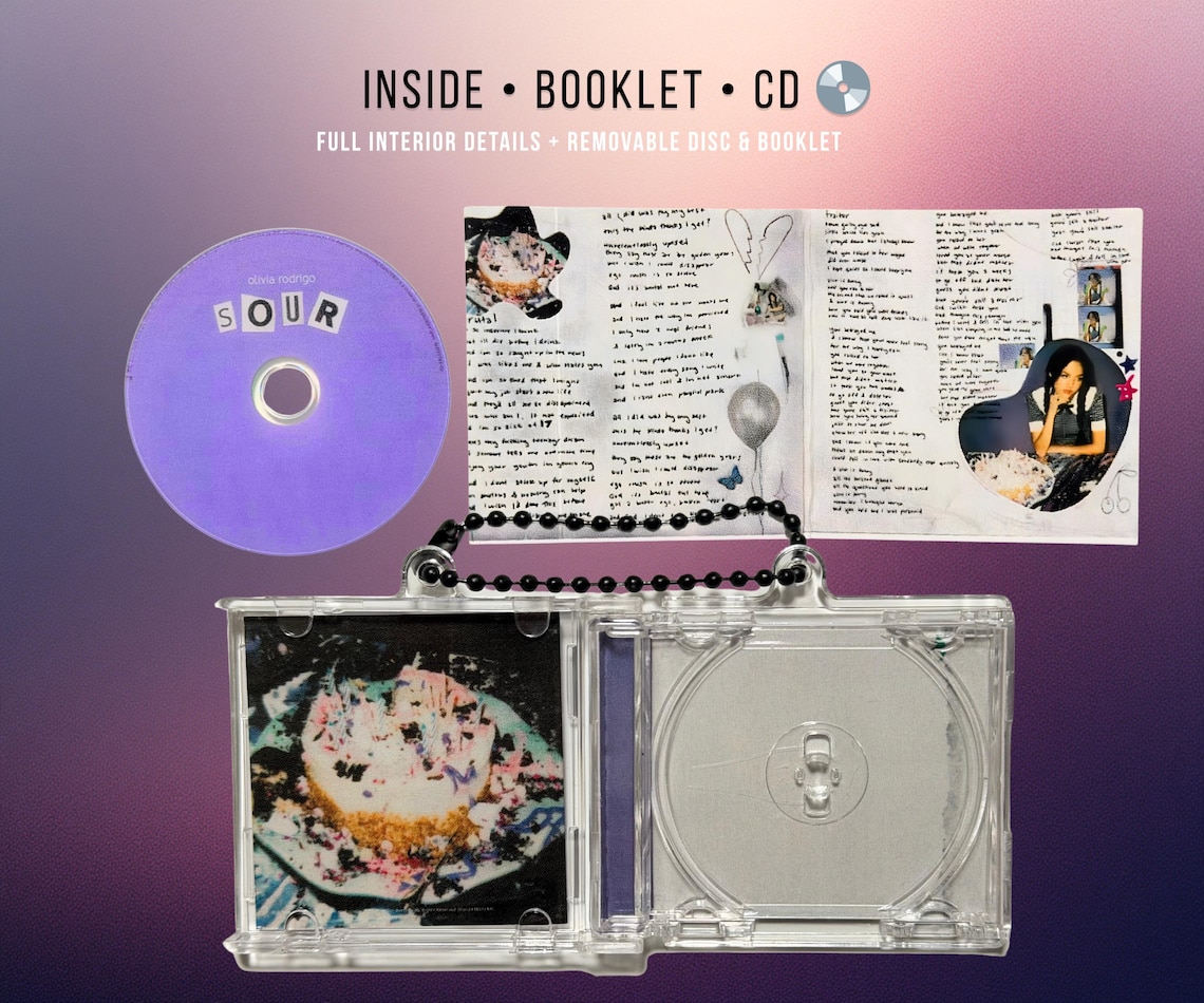 Olivia Rodrigo - Sour | Mini Nfc-enabled CD Album | Tap & Play Your ...