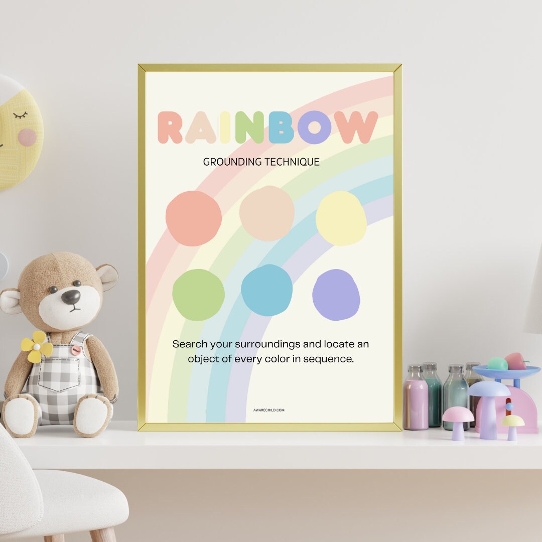RAINBOW GROUNDING TECHNIQUE - Etsy
