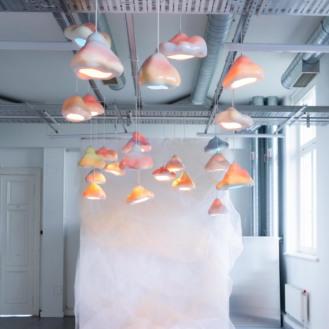 Porcelain Sunset Lamps - Etsy