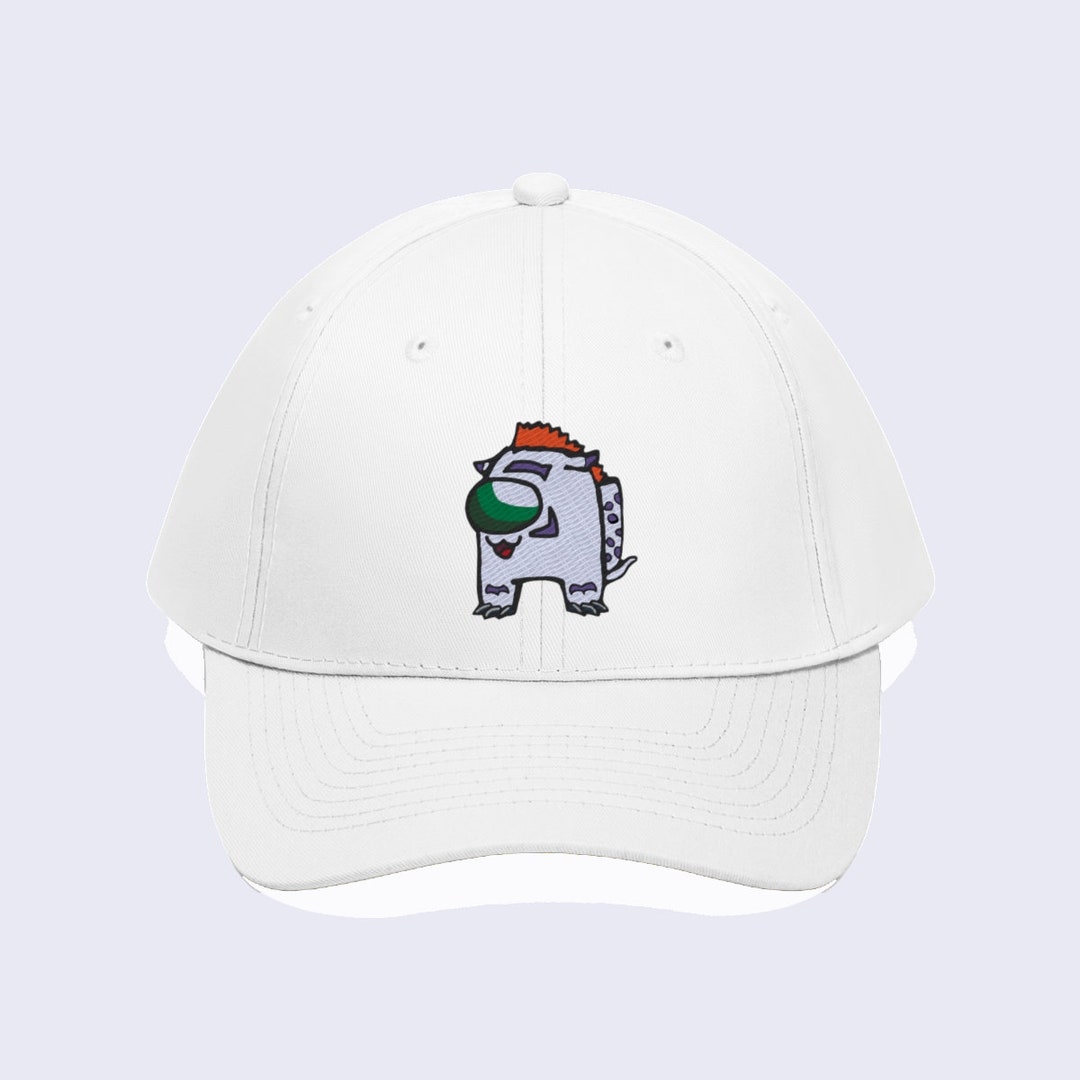 Gomamon X Among Us Hat | Embroidered Cotton Adjustable Dad Hat, Digimon ...
