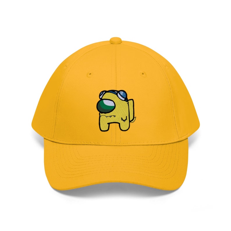 Agumon X Among Us Hat Embroidered Cotton Adjustable Dad Hat, Digimon ...