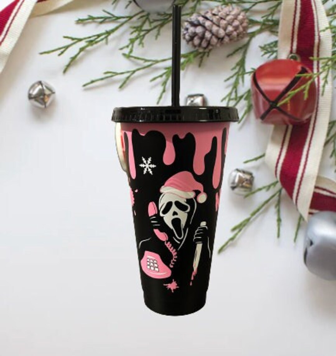 Christmas Scream Horror Movie Cold Cup. - Etsy UK