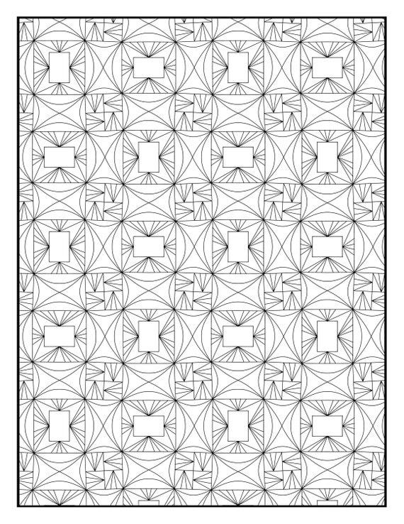 Quilt Coloring Pages